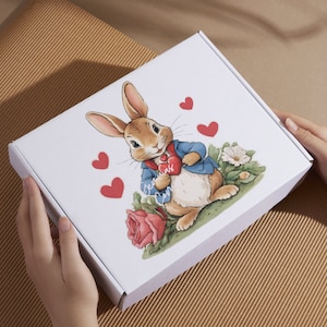 Red Peter Rabbit PNG, Card Making, Rabbit Clipart PNG, Peter Rabbit ...