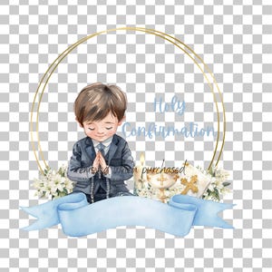 Blue Banner Confirmation Sublimation Design, First Holy Communion PNG (digital Download) - Etsy