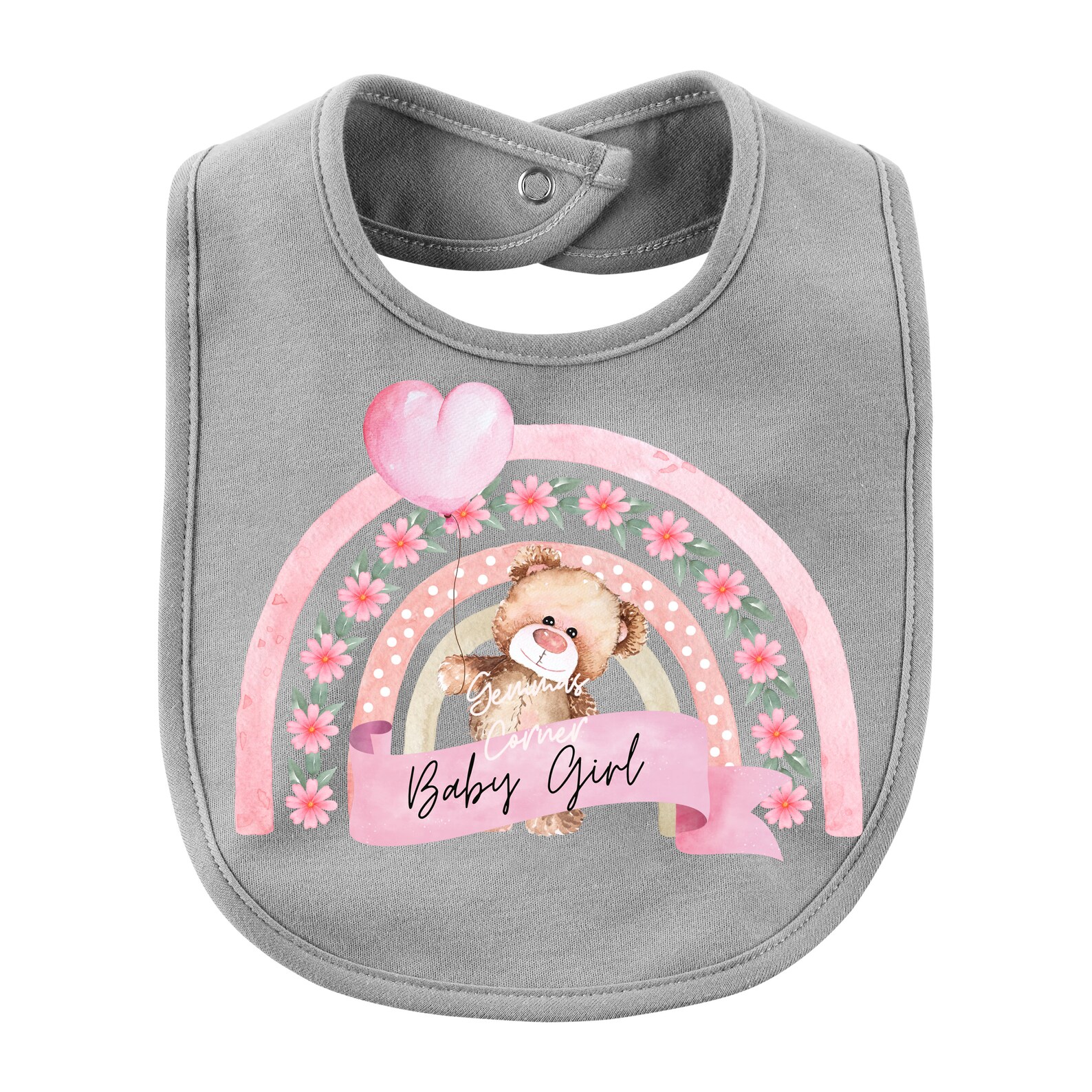 Baby Girl PNG, Baby Girl Design, Baby Shower PNG, Pink Rainbow, Baby ...