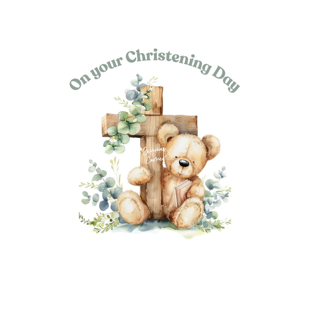 On Your Christening Day PNG, Christening Design, Baptism PNG ...