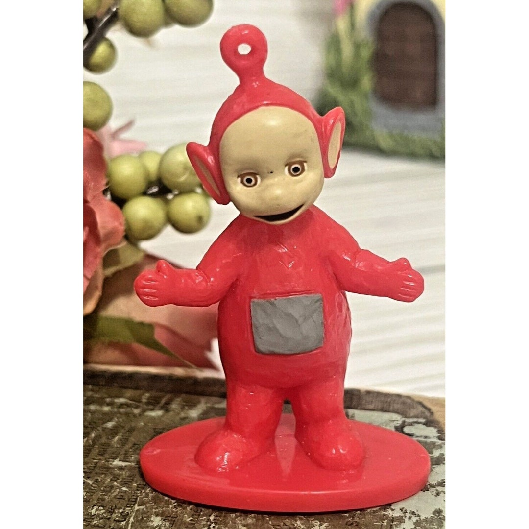 RARE 1998 Red Po 2.5 Decopac Ragdoll PVC Action Figure Teletubbies U15 ...