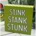 Dr. Seuss How Grinch Stole Christmas Stink, Stank, Stunk Decorative ...