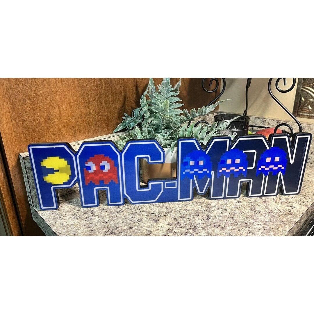 Pac-man Ghost Lenticular Wood Wall Shelf Sitter Wood - Etsy