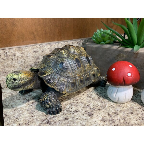 Large Garden Turtle Statue - Etsy