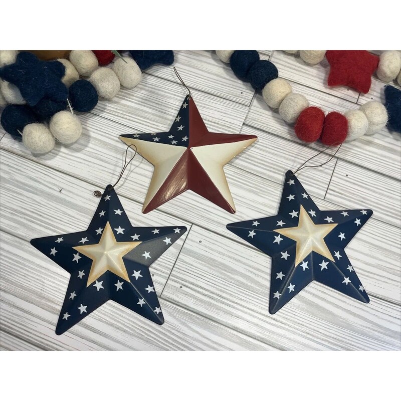 Rustic Metal Stars - Etsy
