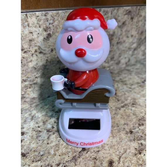 Christmas Solar Bobbleheads
