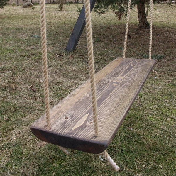 Wooden Swing - Etsy