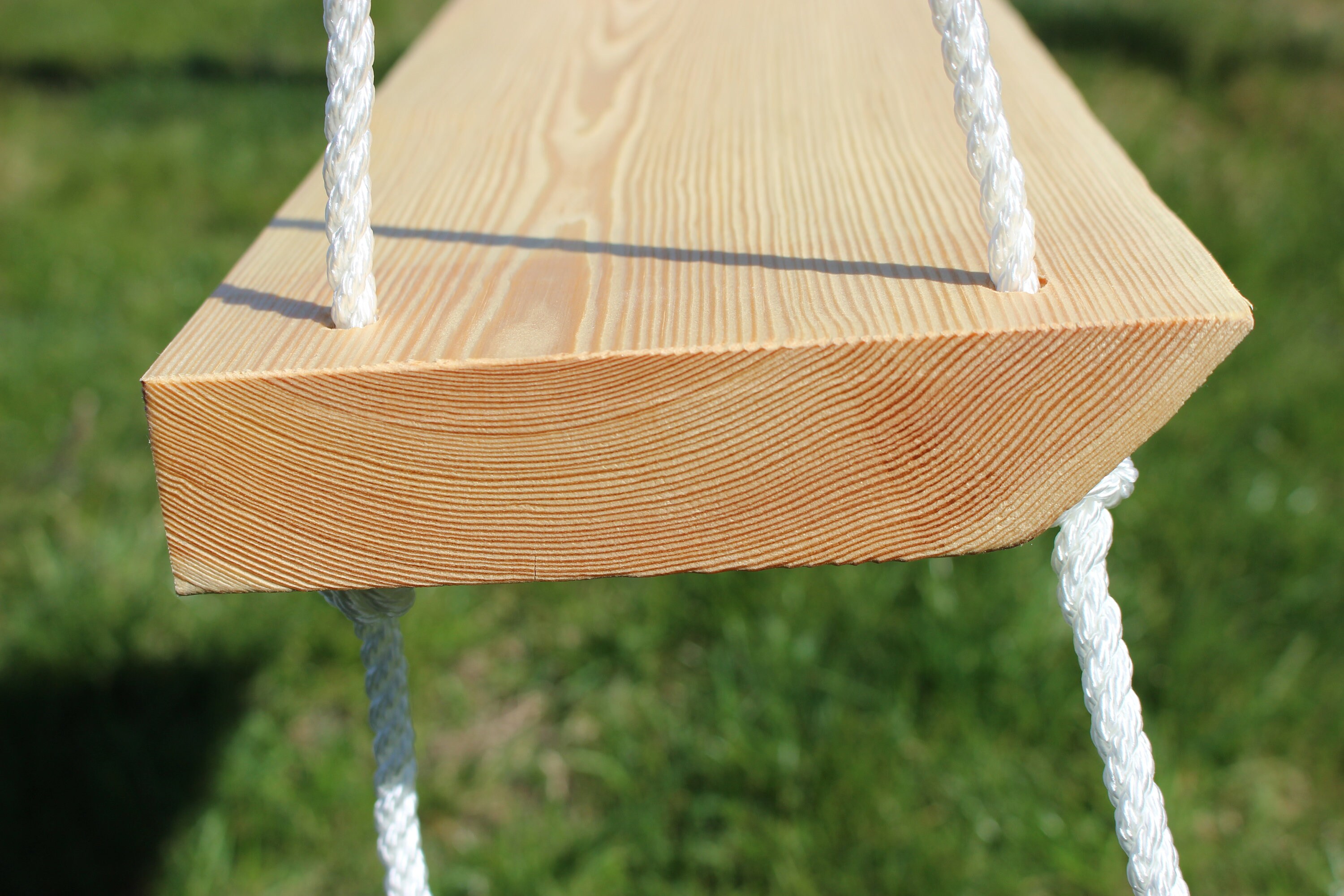 Wooden Tree Swing for Adult or Children Solid Wood Swing With - Etsy