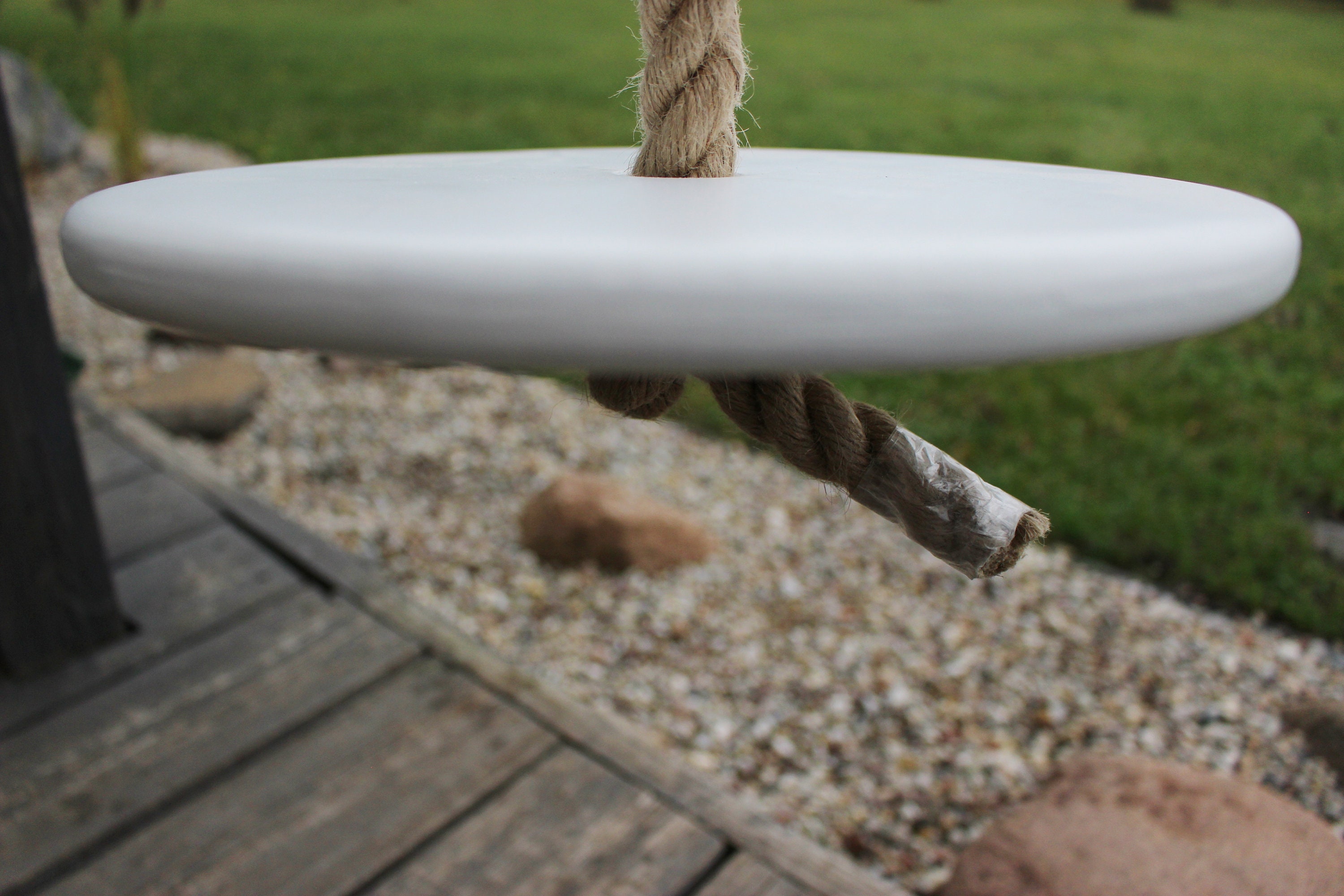White round disc rope swing Kids Indoor wood swing adult or | Etsy