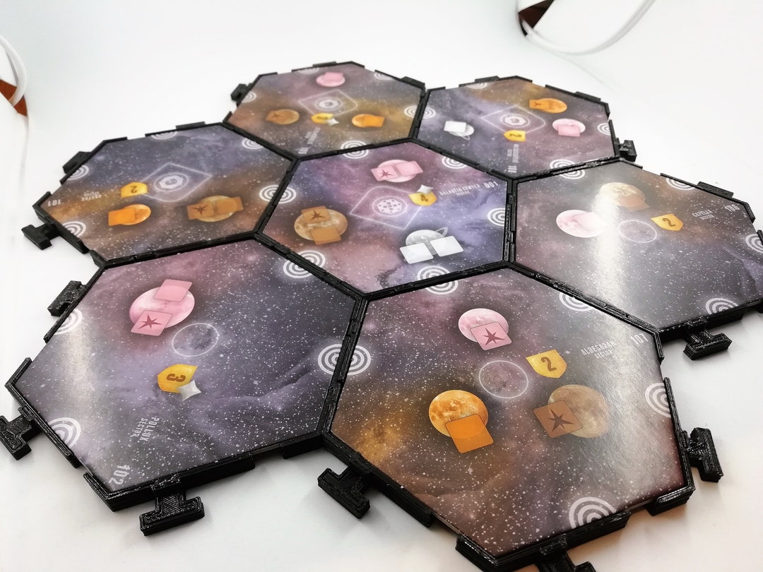 30 Hex Tiles for Eclipse Boardgame - Etsy 日本