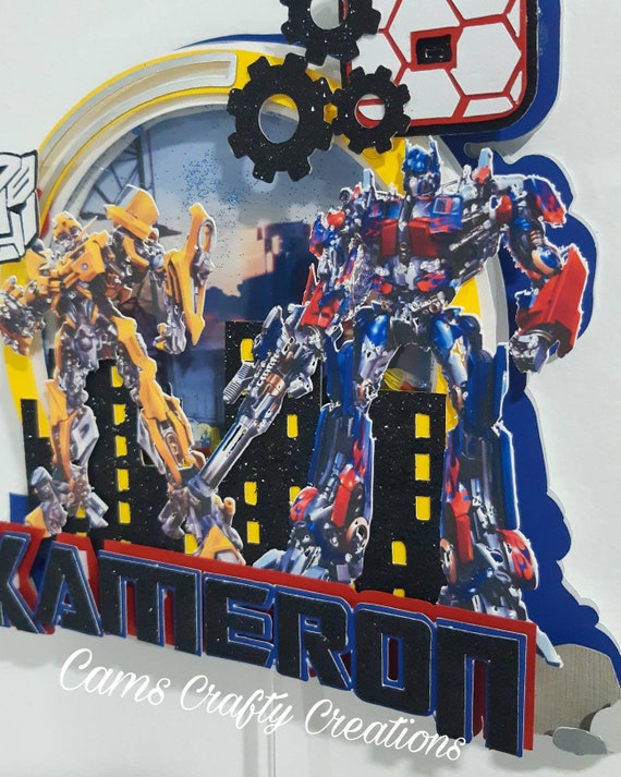Transformers Cake Topper - Etsy