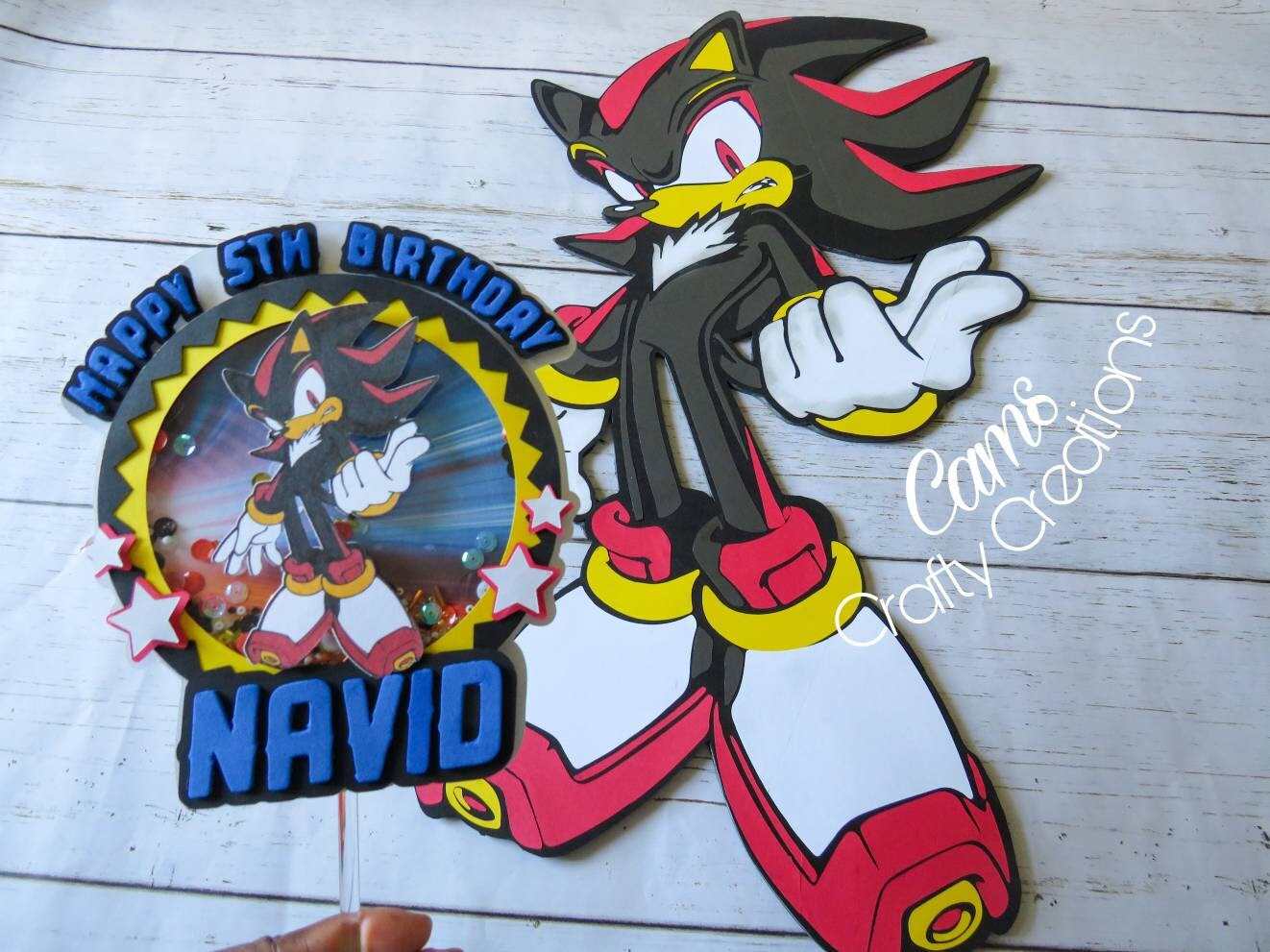 Shadow the Hedgehog Sonic Tails Shadow Large Cutout - Etsy Australia
