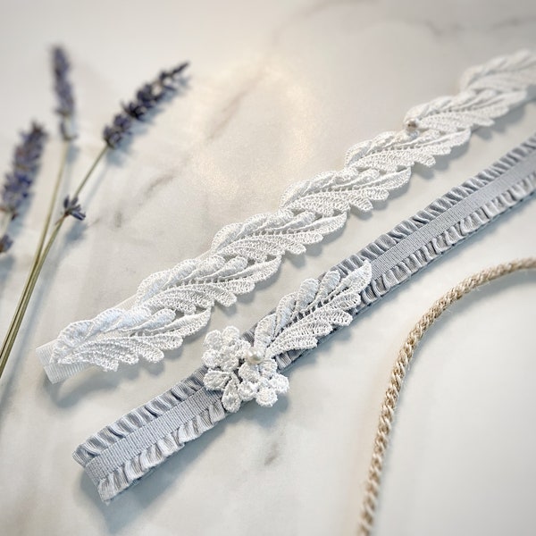 Lace Garter Set - Etsy Canada