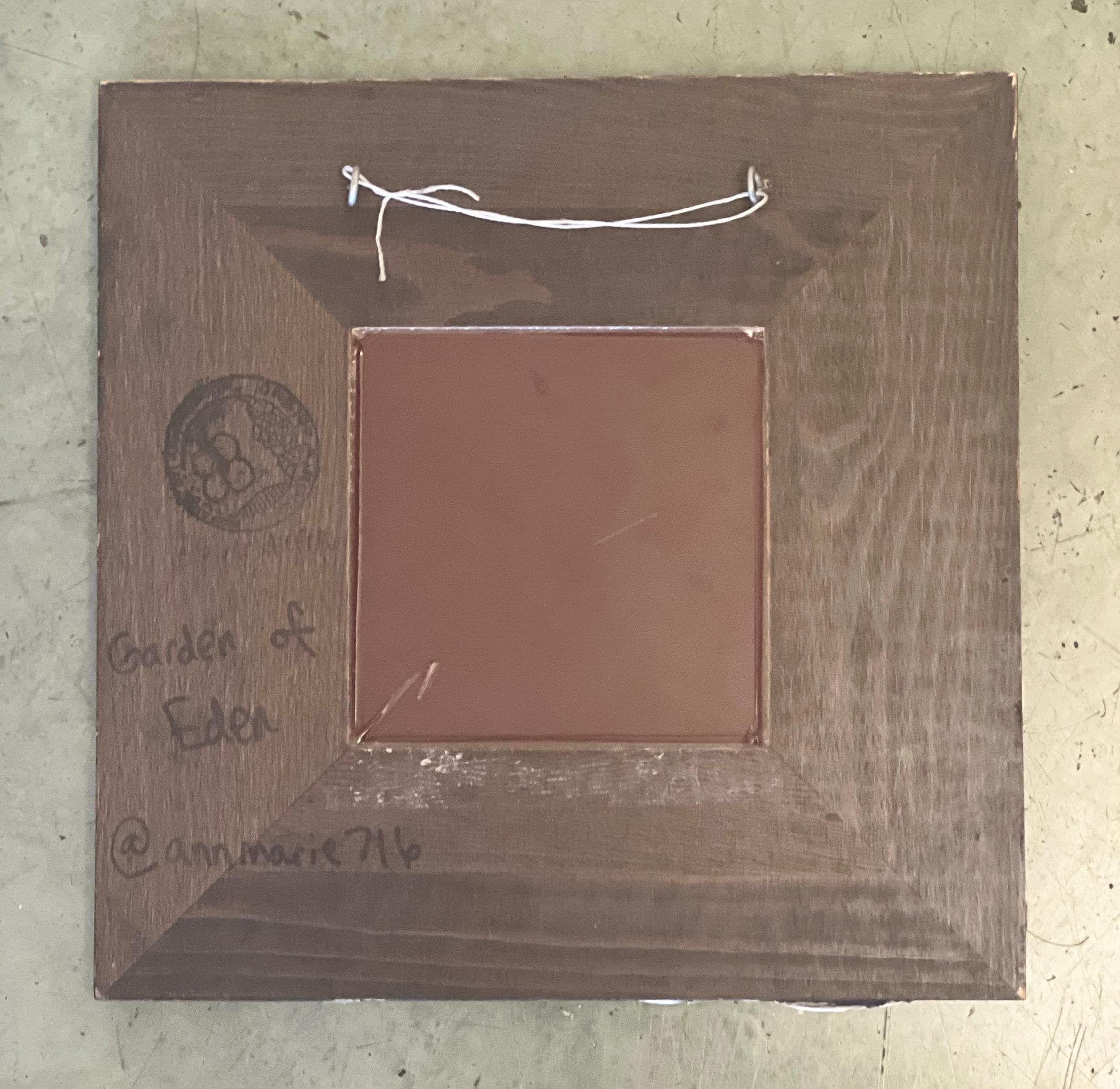 Garden of Eden Mirror - Etsy