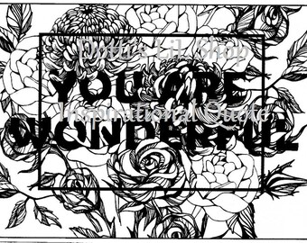 Traceable stencils | Etsy