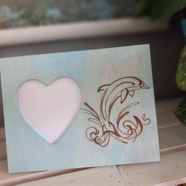 Dolphin Photo Frame - Etsy