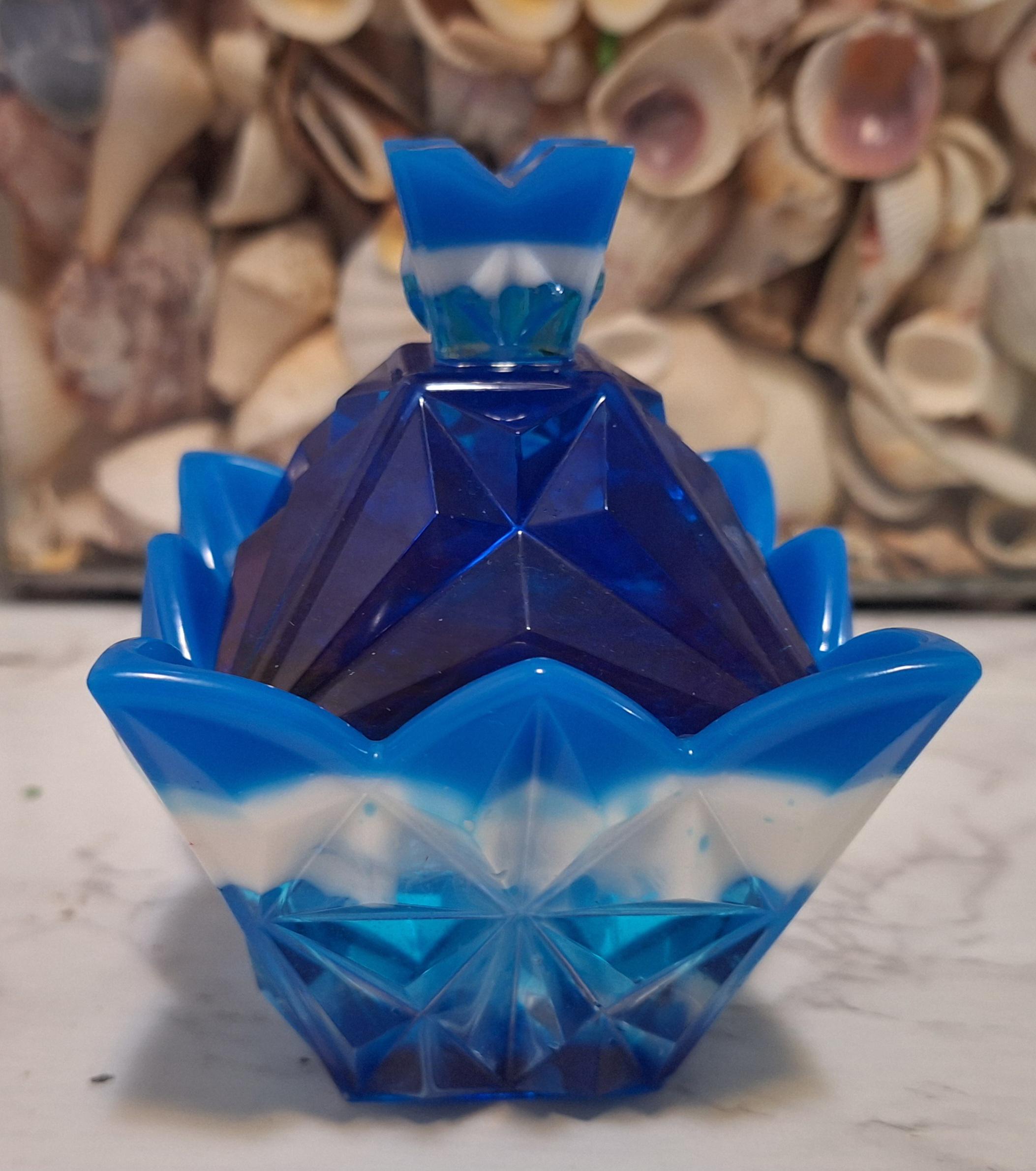 Handcrafted Resin Art Pyramid Jar With Lid / Mini Jewelry Box - Etsy