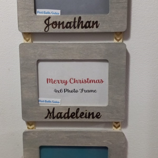 Triple Picture Frame - Etsy