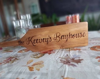 Custom Paddle Sign - Etsy