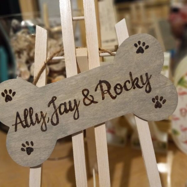 Dog Wood Sign - Etsy