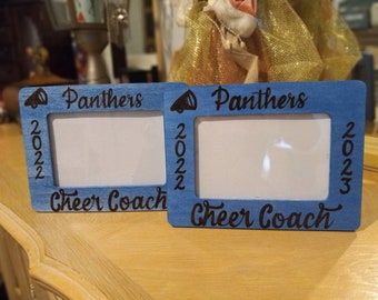 Personalized Custom Cheerleading Cheer Sisters Rustic Engraved Wood 4 X ...