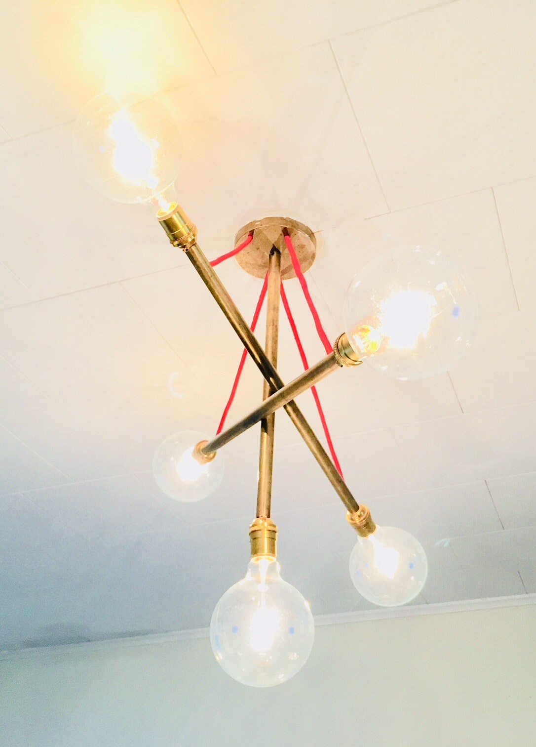 Unique Adjustable Pendant Light - Etsy