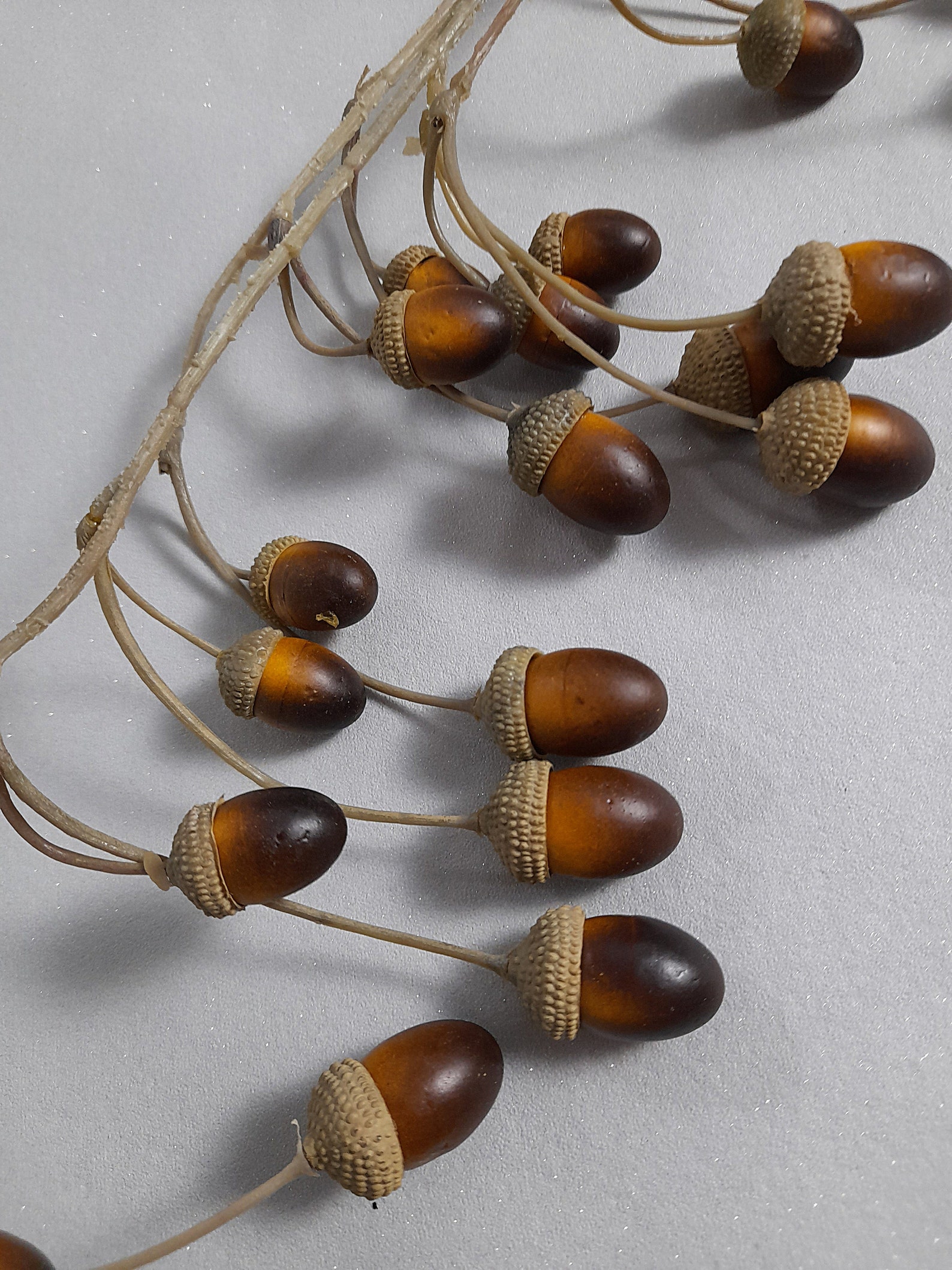 Artificial acorn stem artificial acorns faux acorns | Etsy