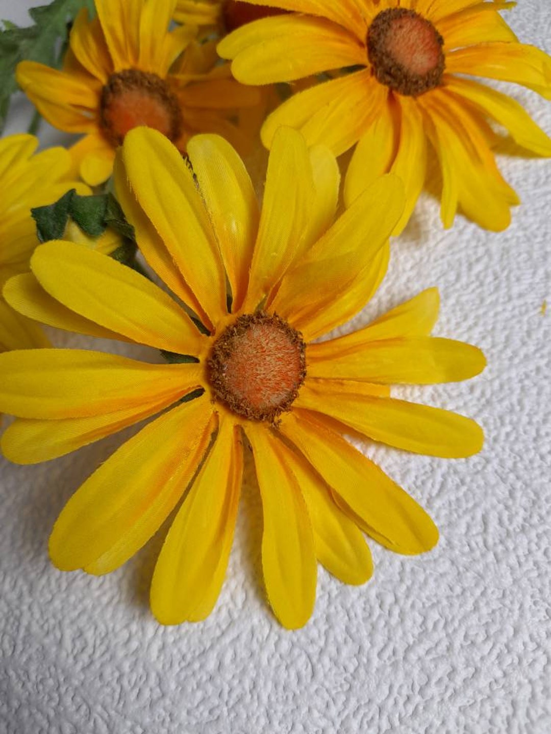 Artificial Daisy, Artificial Yellow Daisy, Faux Daisy, Silk Flowers ...