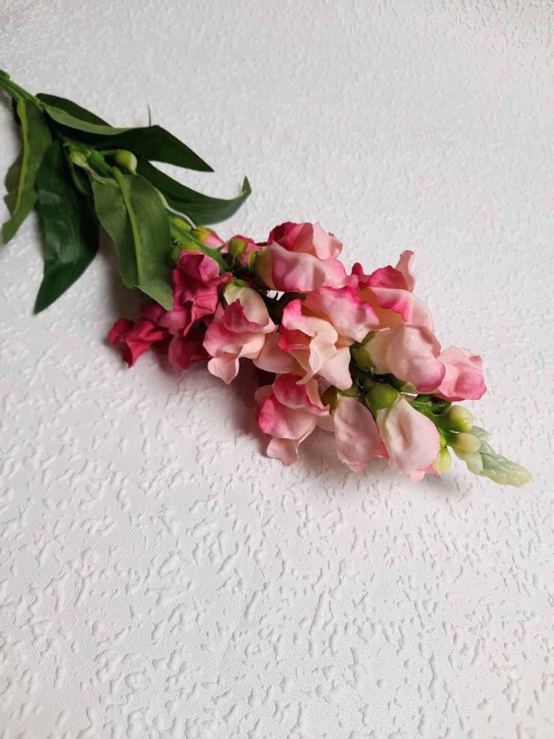 Artificial Snapdragon Artificial Flowers Pink Snapdragon - Etsy