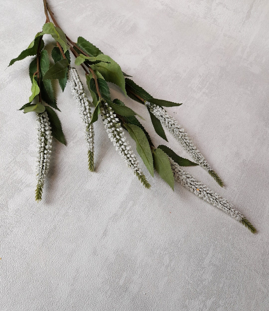 Artificial White Veronica Spray: Spring Home Decor - Etsy