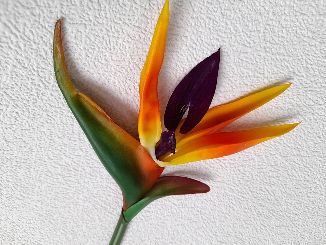 Artificial flowers artificial bird of paradise faux bird of | Etsy