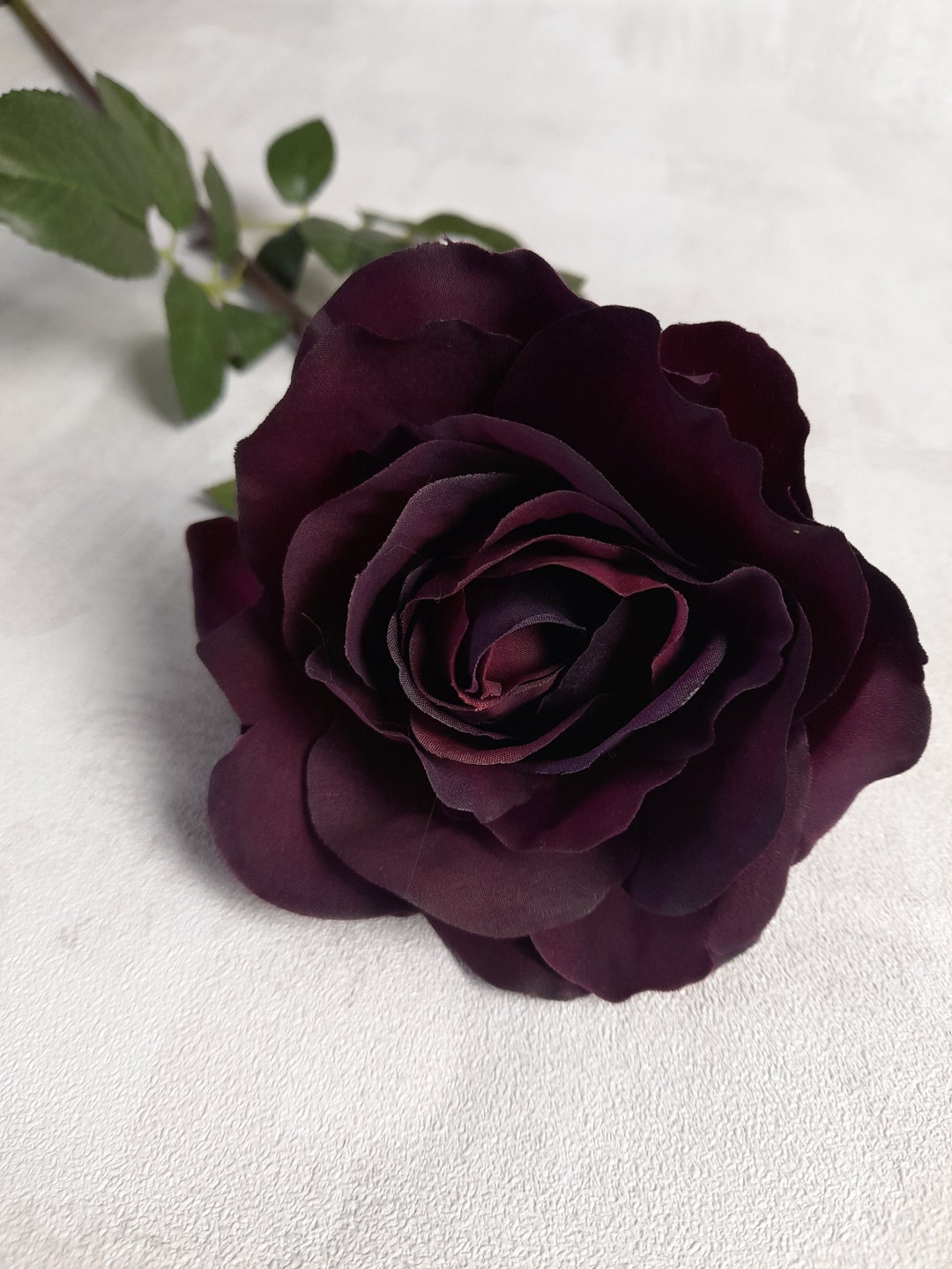 Artificial Rose, Burgundy Rose, Artificial Flowers, Rose Home Decor ...