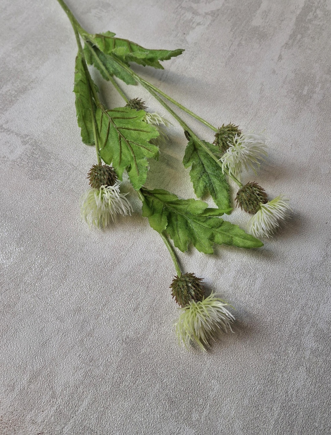 Artificial Thistle, White Thistle, Scottish Thistle, Scottish Wedding ...