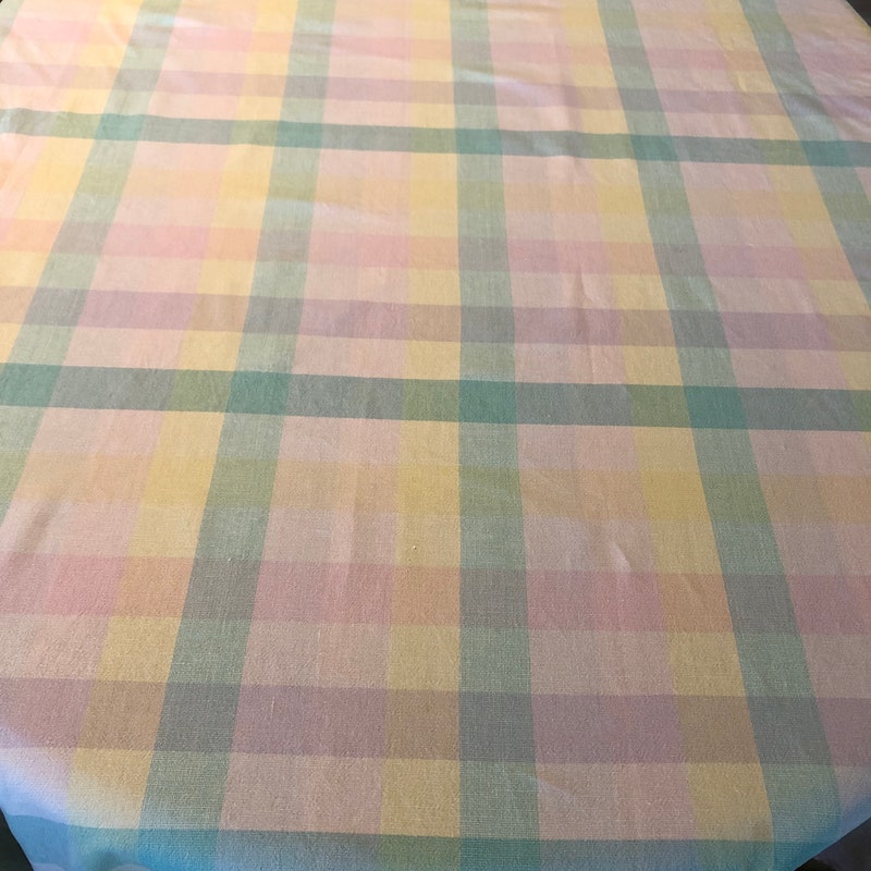 Plaid Tablecloth - Etsy