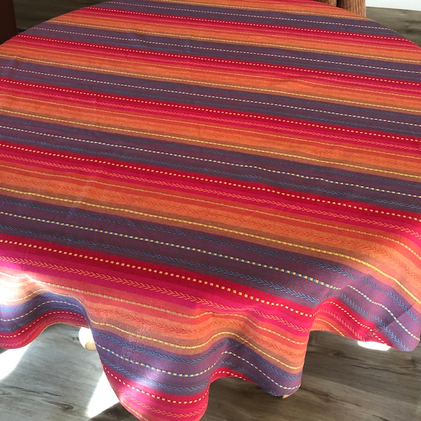 Striped Tablecloth - Etsy