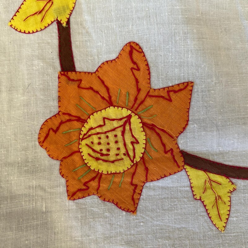 Applique Tablecloth - Etsy