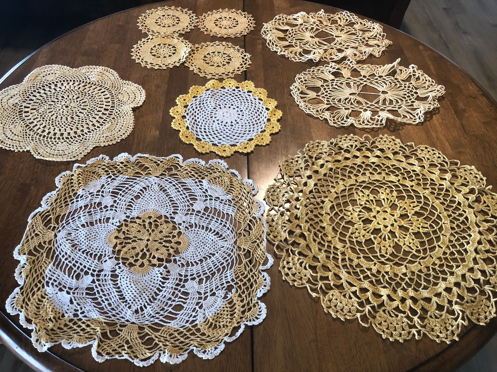 Doilies Doilies and More Doilies Multiple Lots of Doilies - Etsy