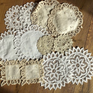 Doilies Doilies and More Doilies Multiple Lots of Doilies - Etsy