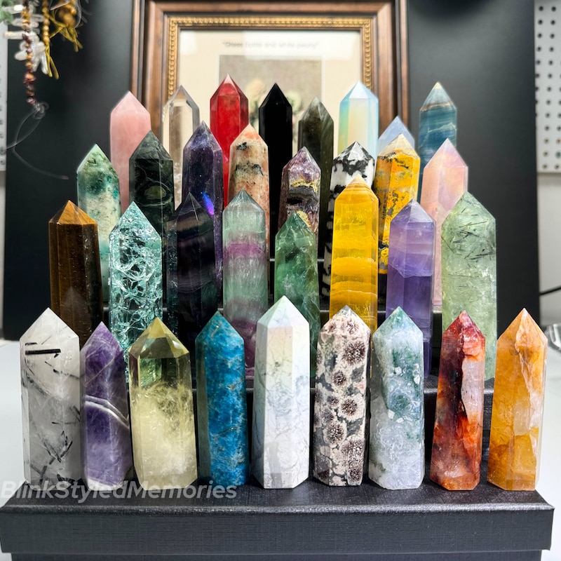 Crystal Tower Amethyst - Etsy