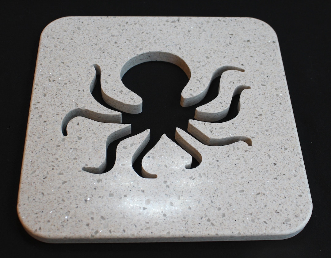 Octopus Pot Holder, Octopus Kitchen Hot Plate CNC FILE - Etsy