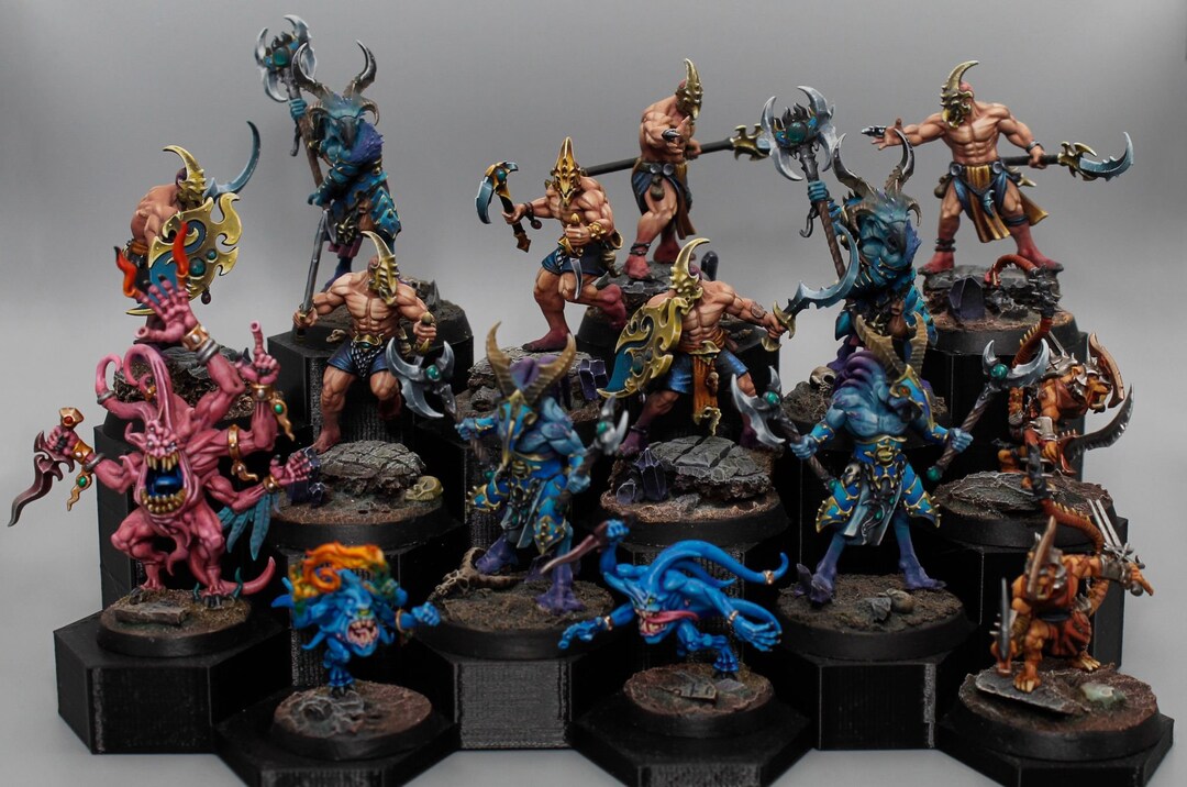 Modular Miniature Display Stand / up 29 Mm Base and Ideal for Showing ...