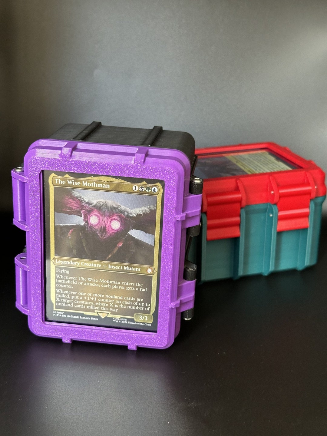 Commander Deck Box With Top Loader Display – Fits 100+ MTG Cards | EDH ...