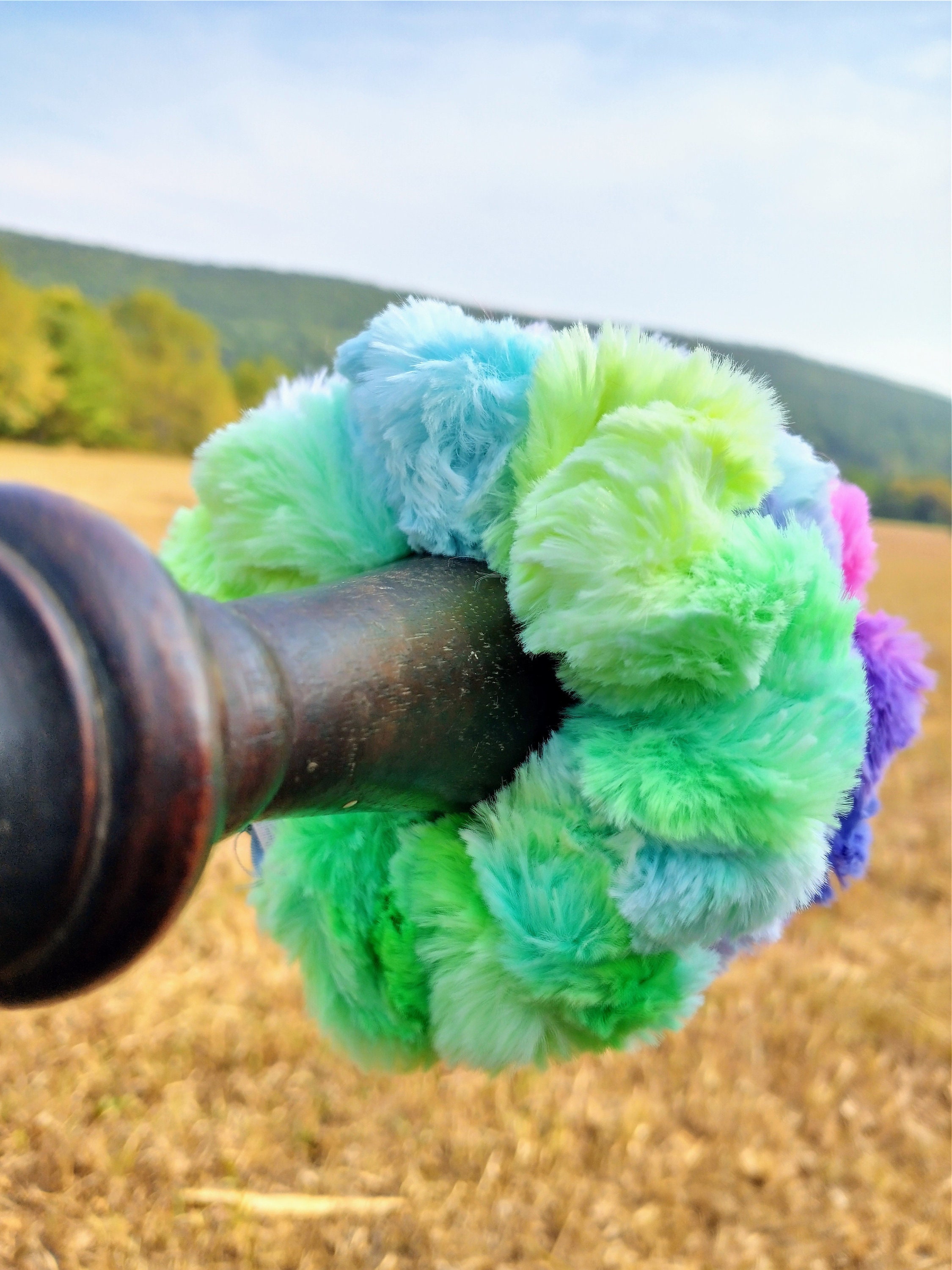 Razzle Dazzled Fireflies & Mermaids Sorbet Luxe Cuddle Minky | Etsy