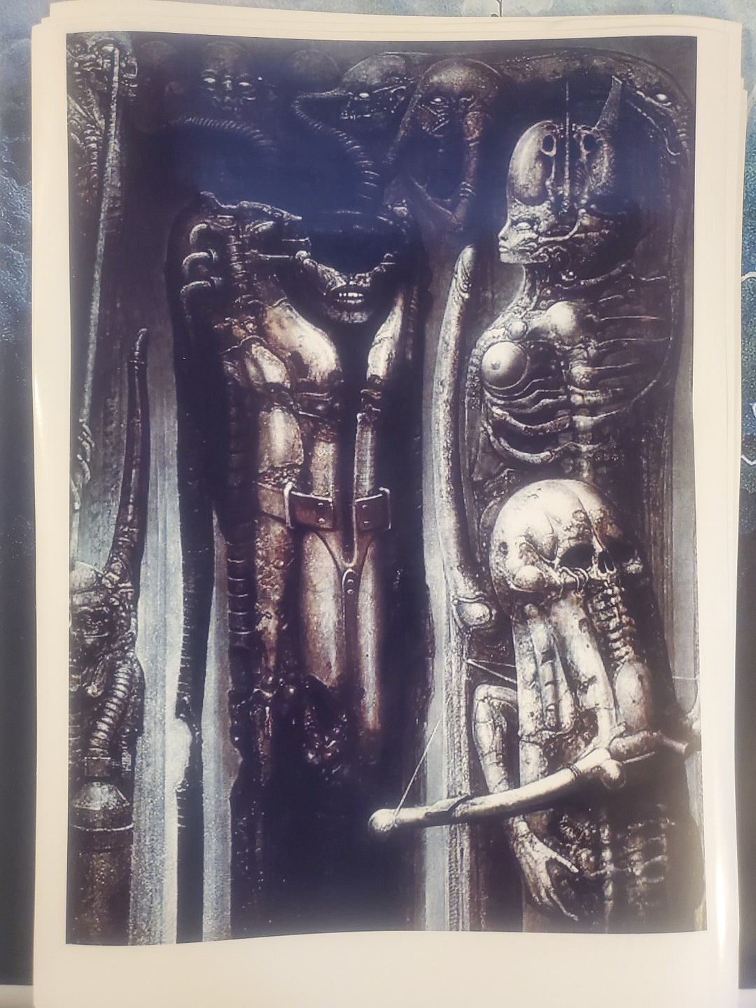 H.R GIGER Print #7 - Etsy