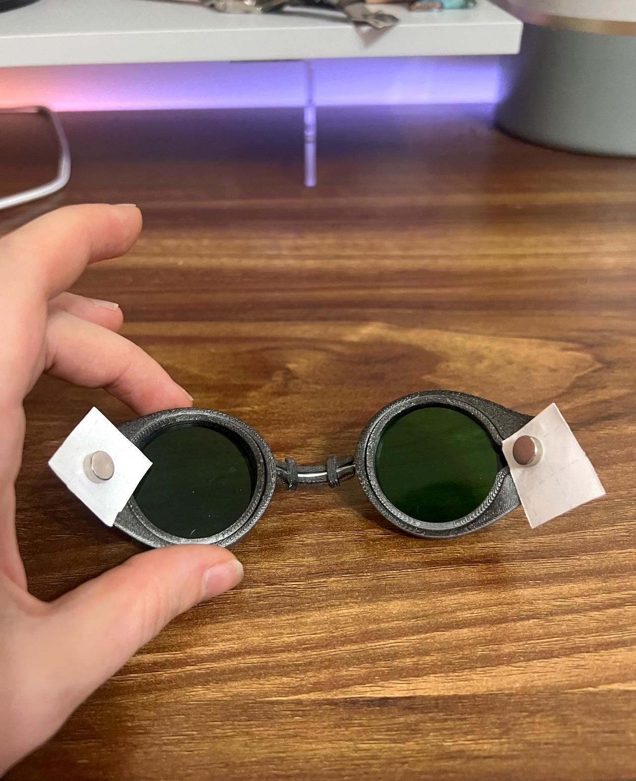 Kento Nanami Glasses JJK Prop 3D Print & Laser Cut File - Etsy