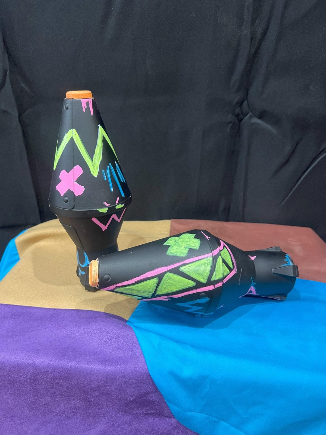 READY TO SHIP Jinx Fishbone Rockets Arcane 3D Printed Prop - Etsy