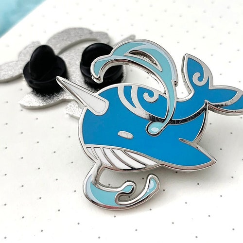 Narwhal Hard Enamel Pin - Etsy