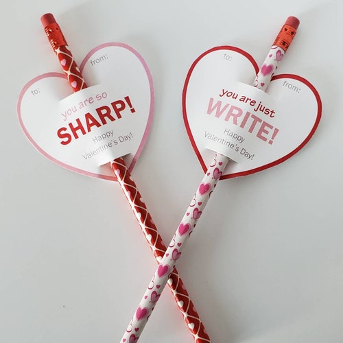 Printable Valentine's Day Cards Digital Download Kids - Etsy