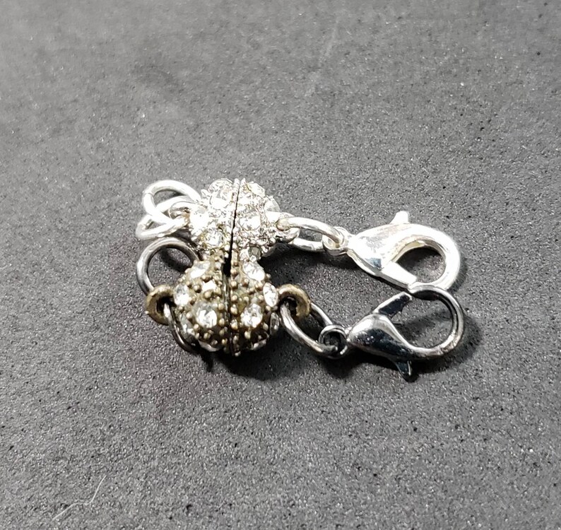 Magnetic Closures Fancy Rhinestone Connector Convert - Etsy