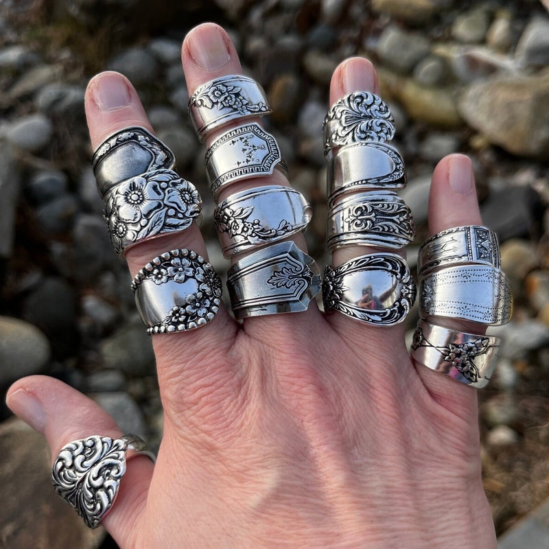 Spoon Rings - Etsy